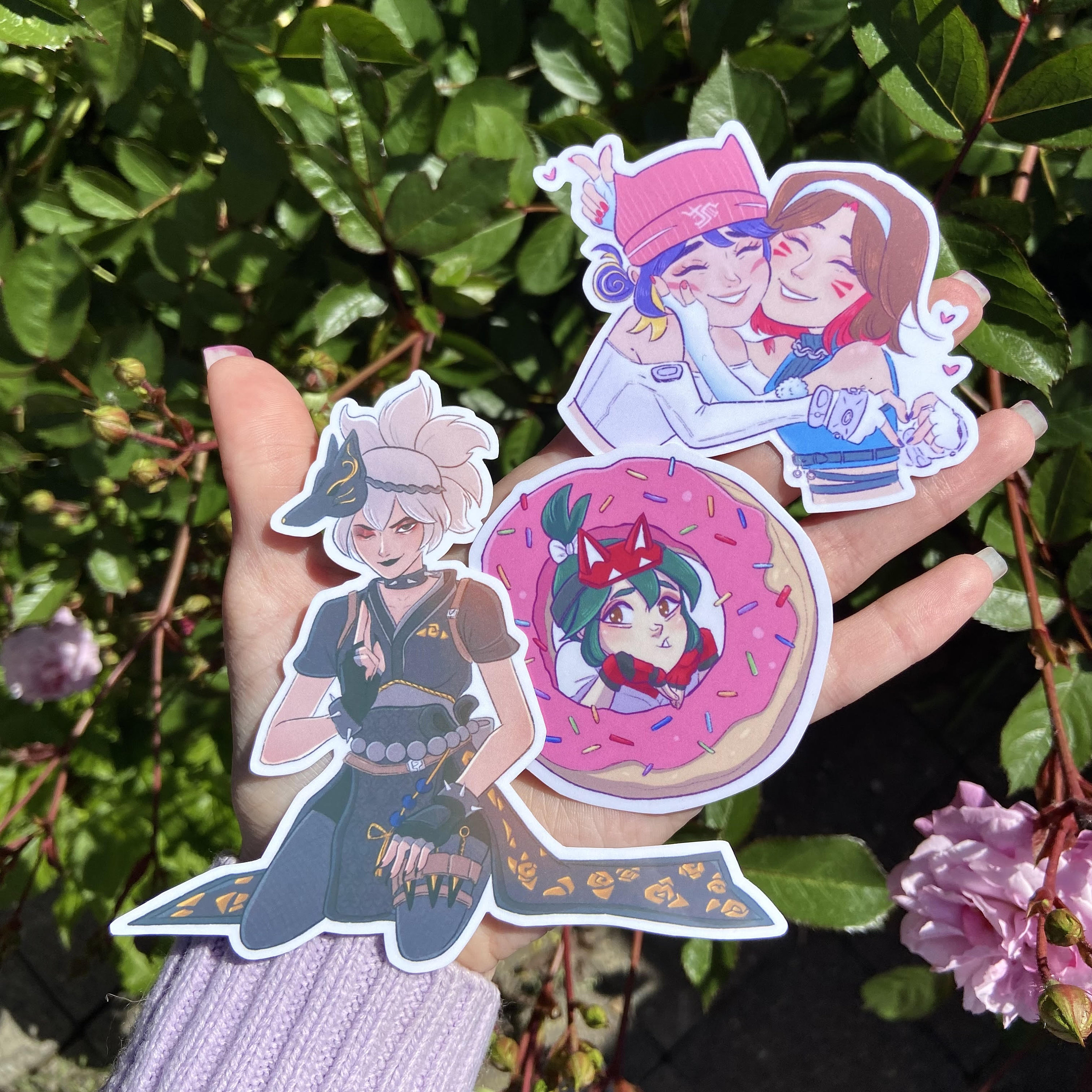 Kiriko Sticker Bundle Overwatch 2 Sticker Bundle - Etsy