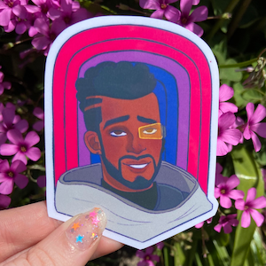 Overwatch Pride Stickers | Venture, Soldier 76, Tracer, Baptiste ...