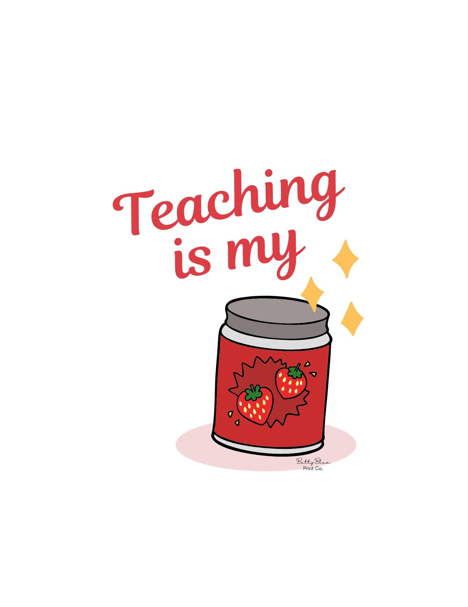 Teaching is My Jam SVG Digital Download - Etsy