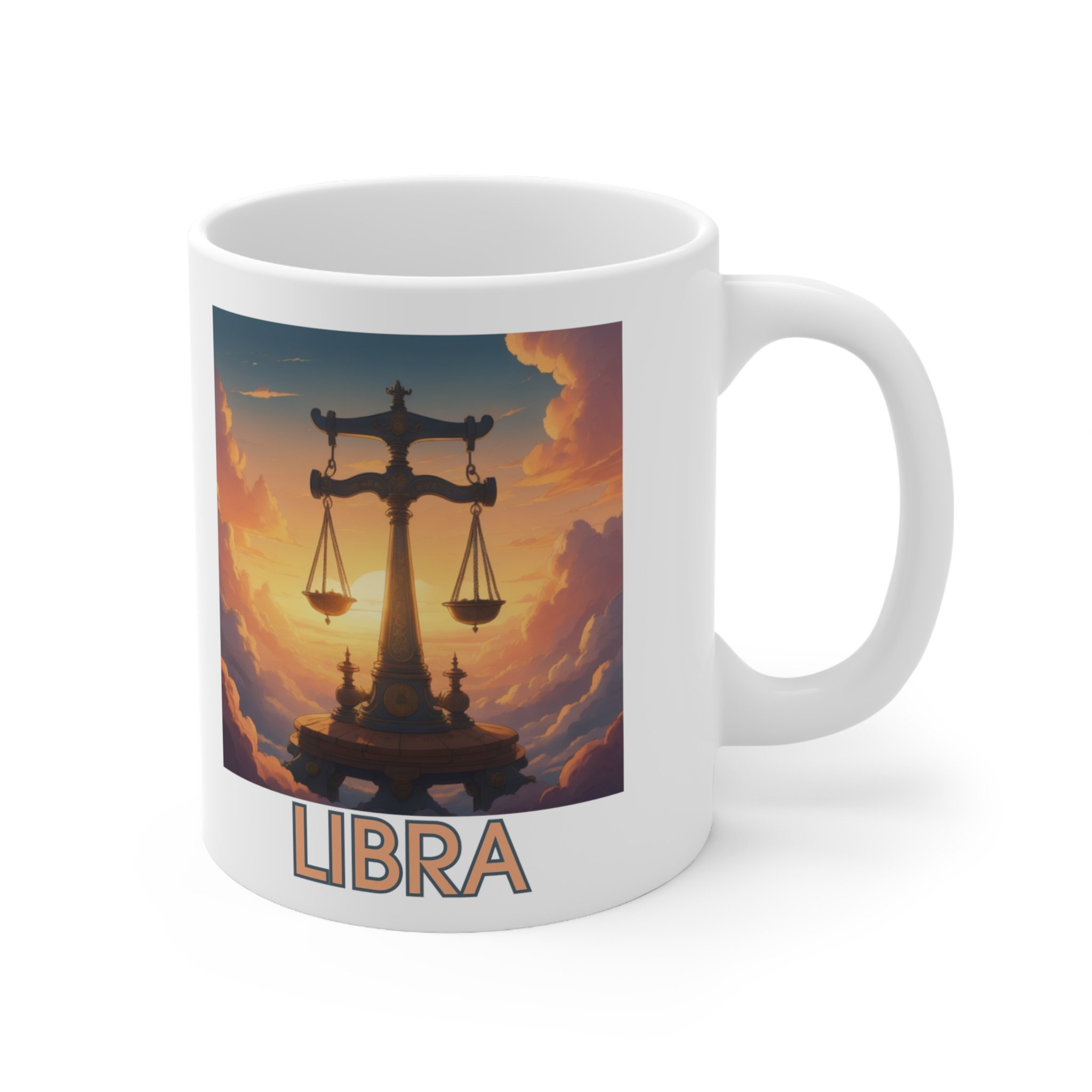 Libra Studio Ghibli Inspired Mug, Ghibli Zodiac Mug, Libra Zodiac Mug ...