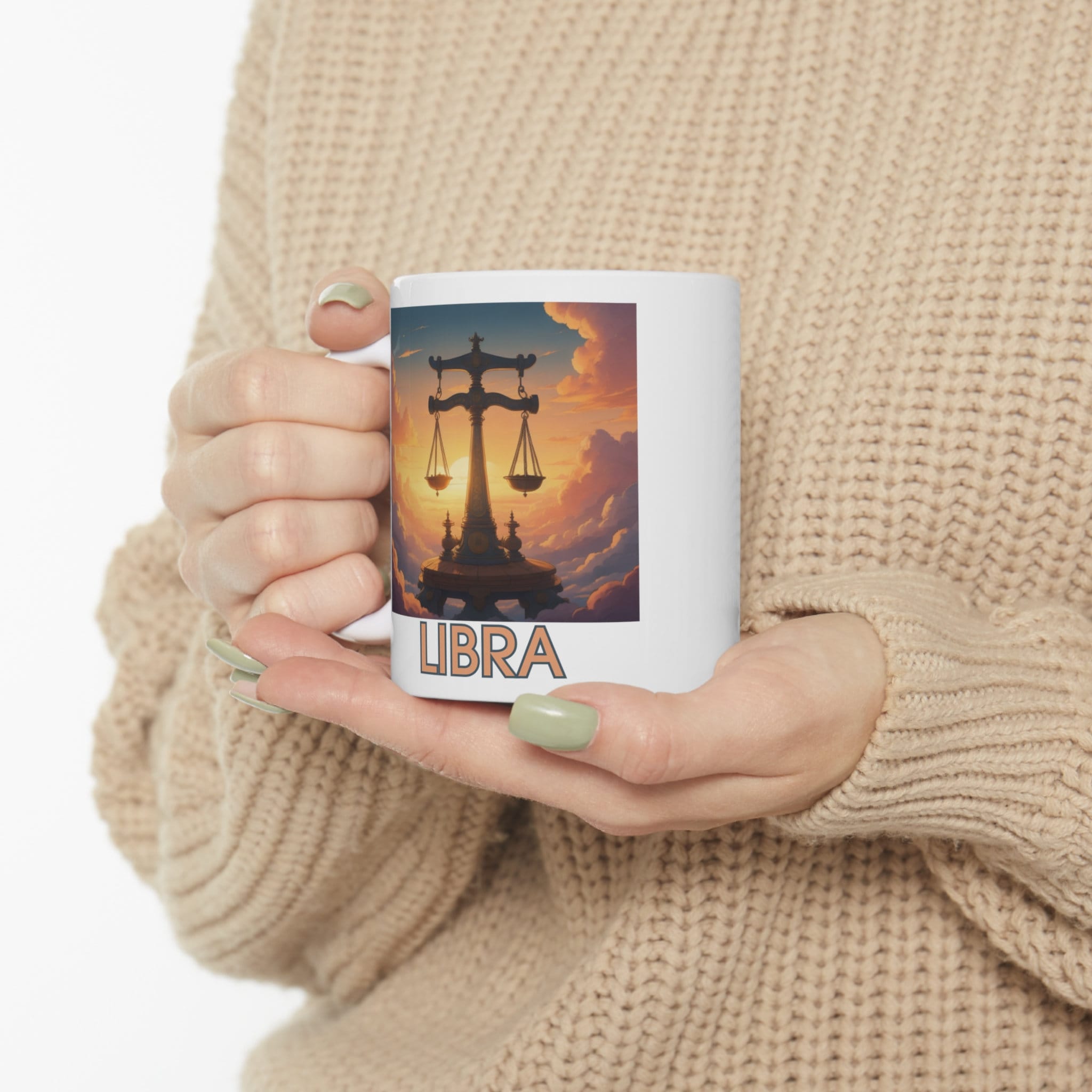 Libra Studio Ghibli Inspired Mug, Ghibli Zodiac Mug, Libra Zodiac Mug ...