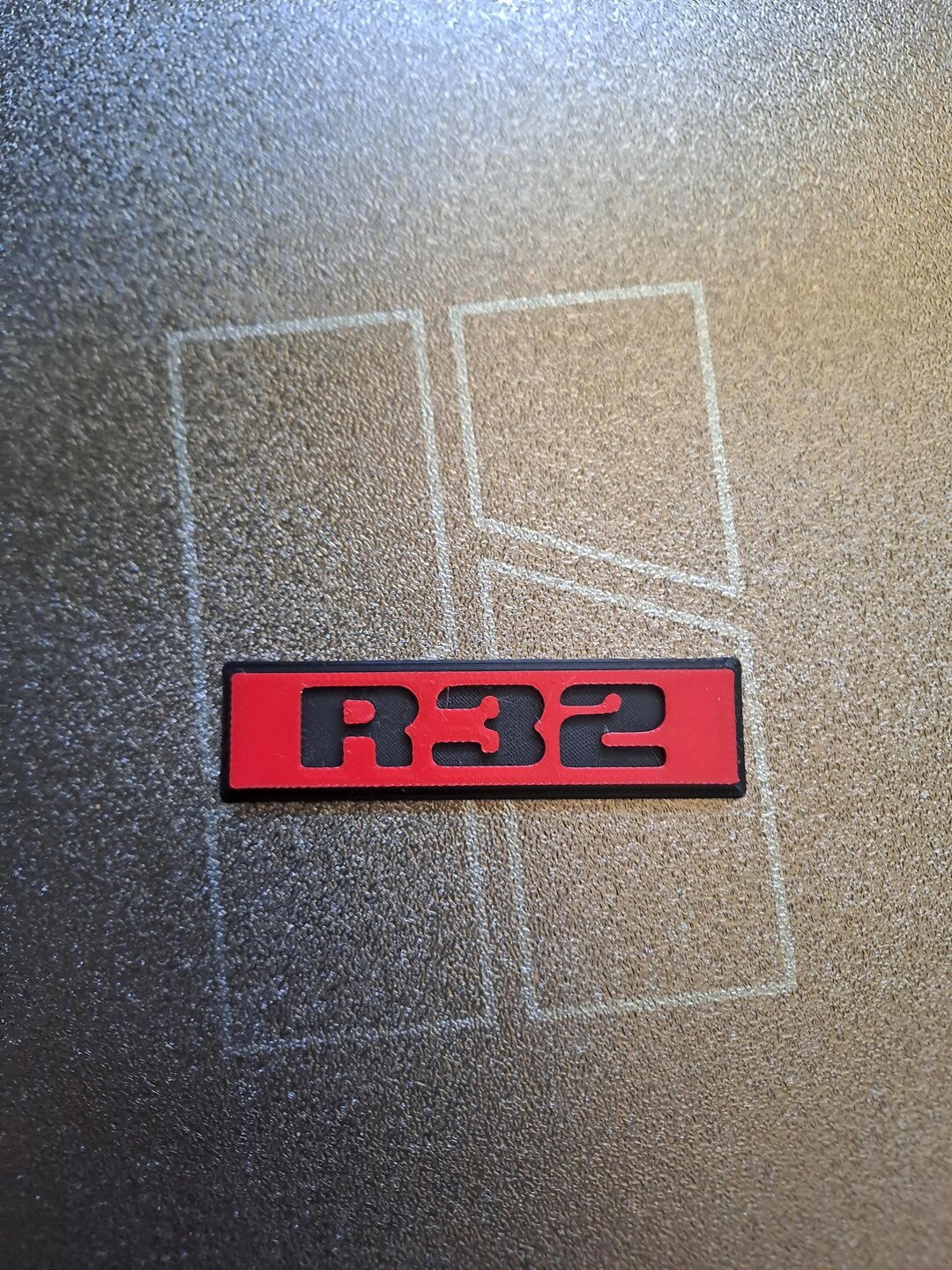 Rear Badge Emblem VW Golf Mk2 r32 1983-1991 in 3D, PLA - Etsy UK