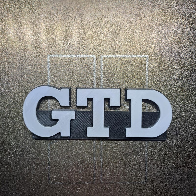 Emblem Gtd Golf Logo - Etsy
