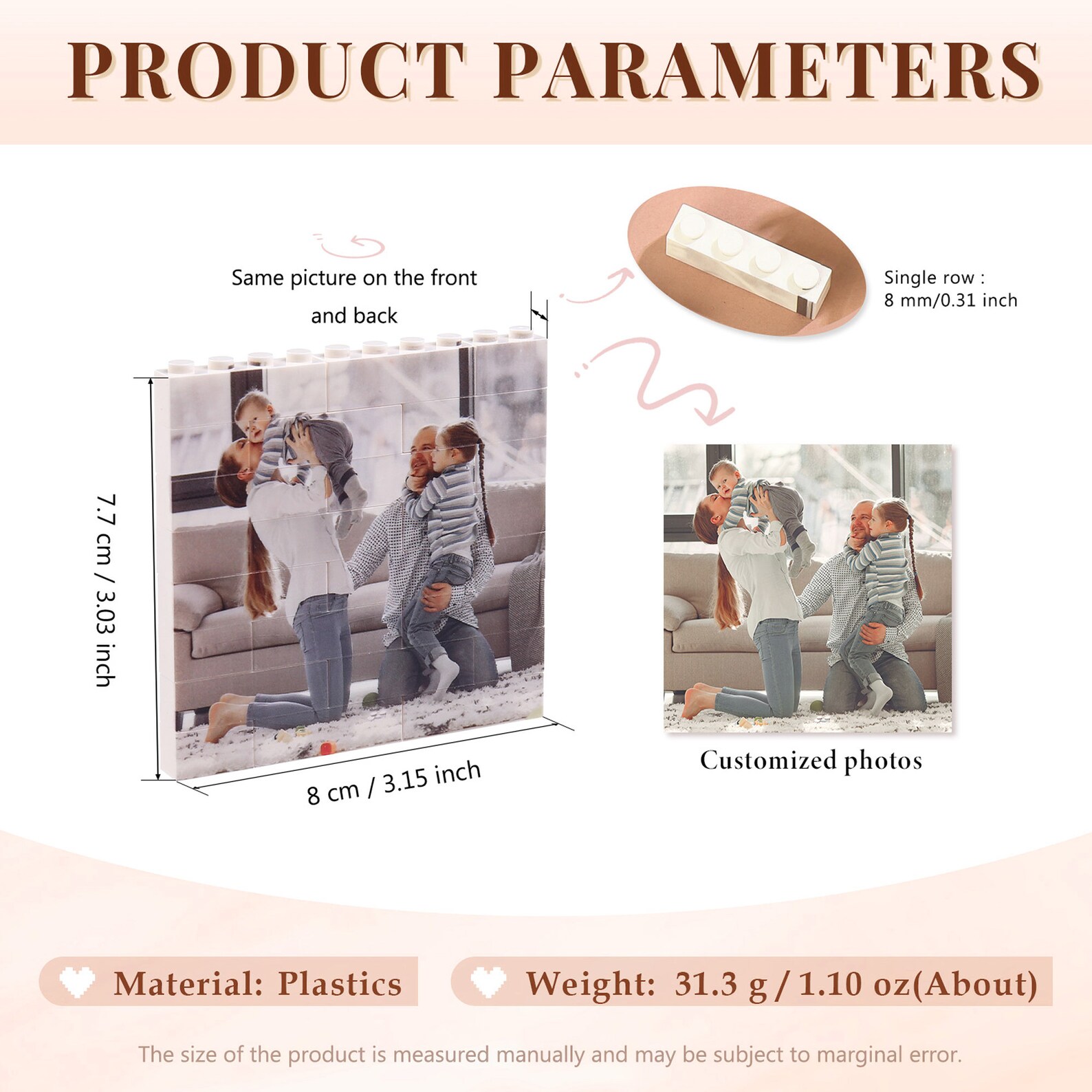 Photo Custom Building Blocks, Custom Puzzles, Picture Puzzles, Photo ...