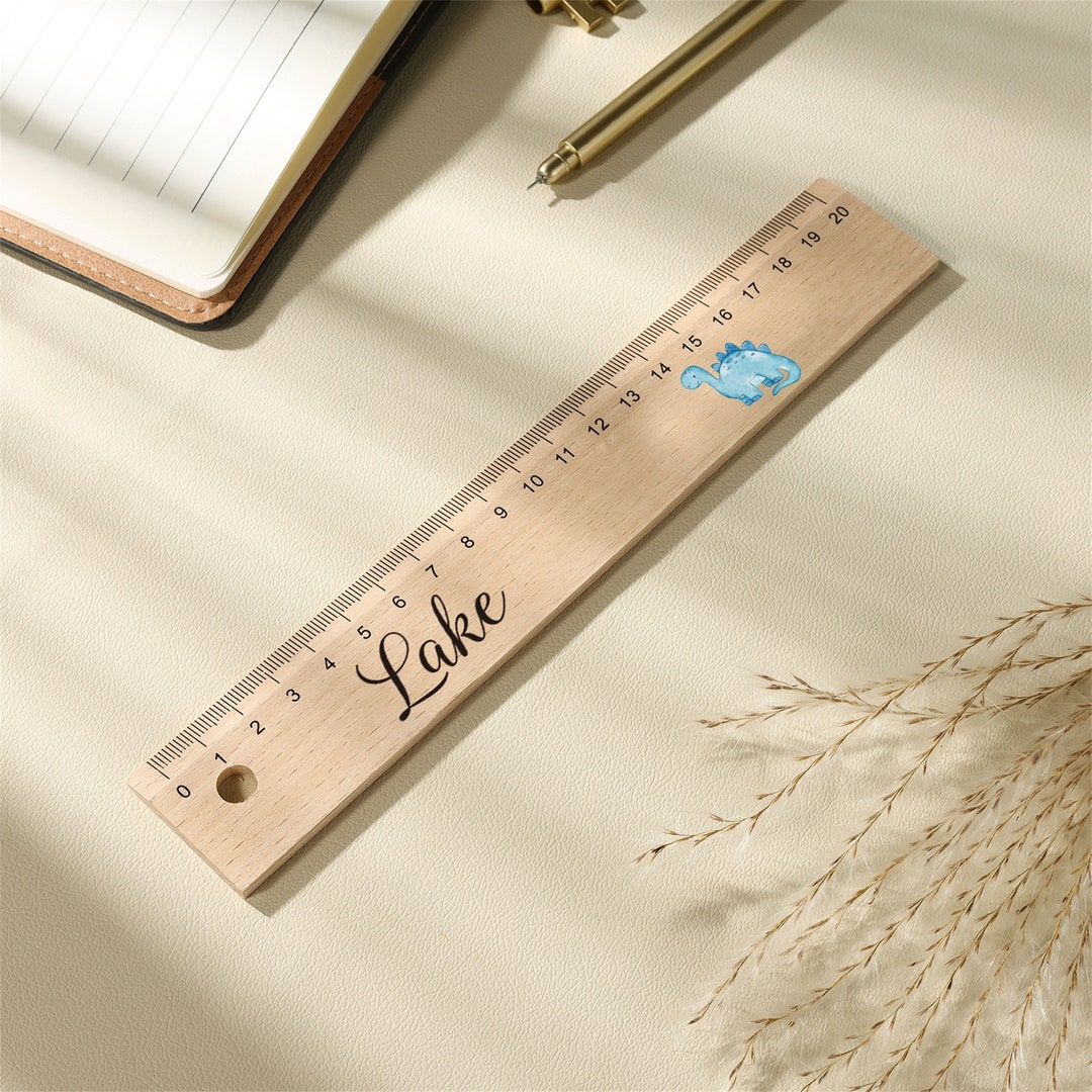 Personalized Ruler Wooden Ruler Name Ruler Back to School Gift ...