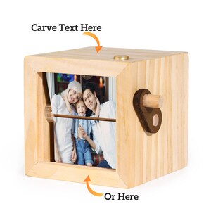 Custom Flip Book Frame Animation Machine,personalized Hand Crank Photo ...
