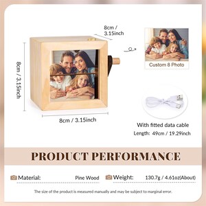 Custom Flip Book Frame Animation Machine,personalized Hand Crank Photo ...