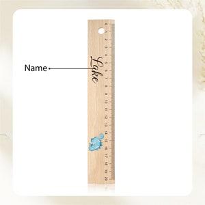 Personalized Ruler Wooden Ruler Name Ruler Back to School Gift ...