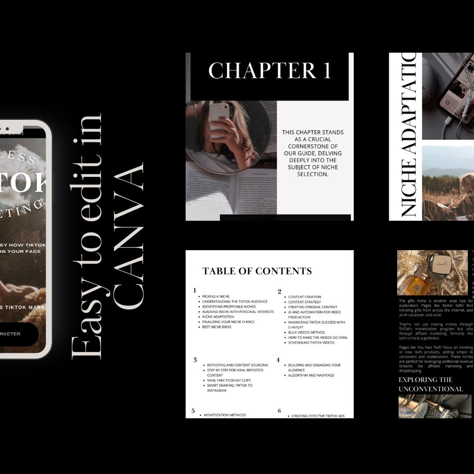 Tiktok Digital Marketing Roadmap for Social Media DFY Guide Passive ...