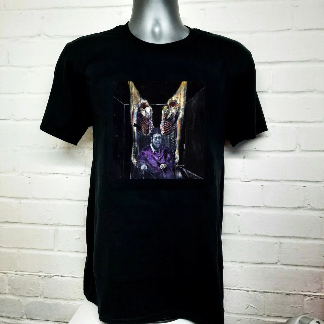 Francis Bacon Figure With Meat Art T-shirt - Etsy