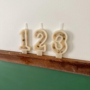 Number Birthday Candles - Chamomile Tea, Dried Nature, Flowers ...
