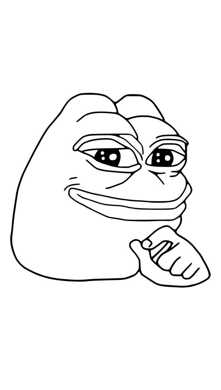 SVG Pepe the Frog Meme Smug Pepe Rare Pepe Digital Download Cutting Fil ...