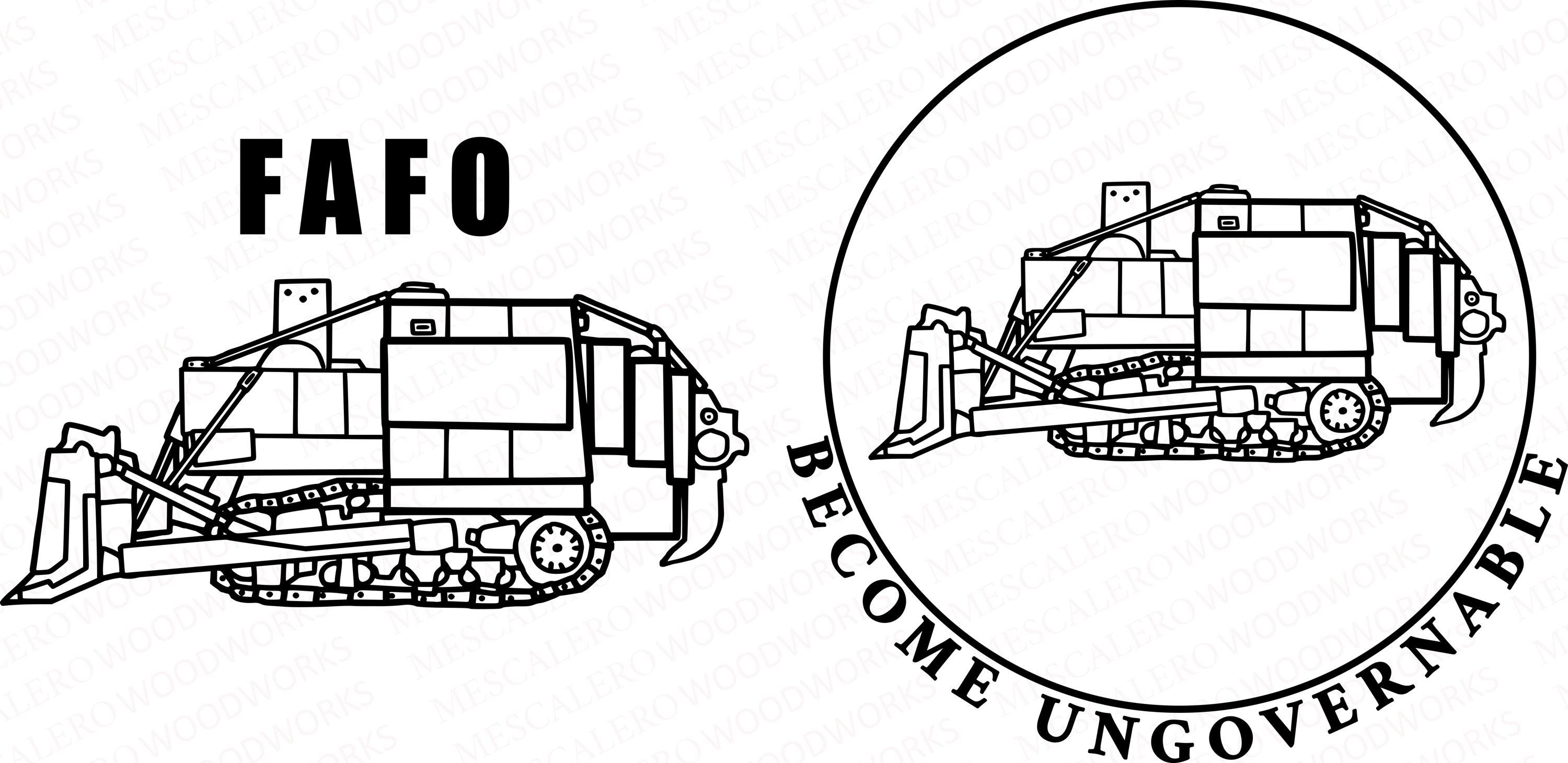 Killdozer SVG PNG Bundle: Tread on Them Designs (digital Files) - Etsy