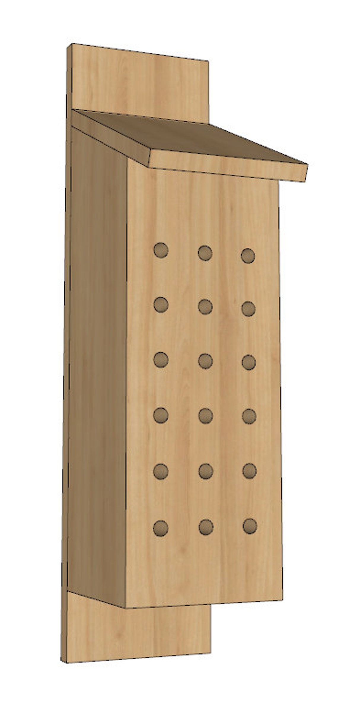 Scrap Wood Project Mason Bee House Plans, Native Bee House, Attracts ...