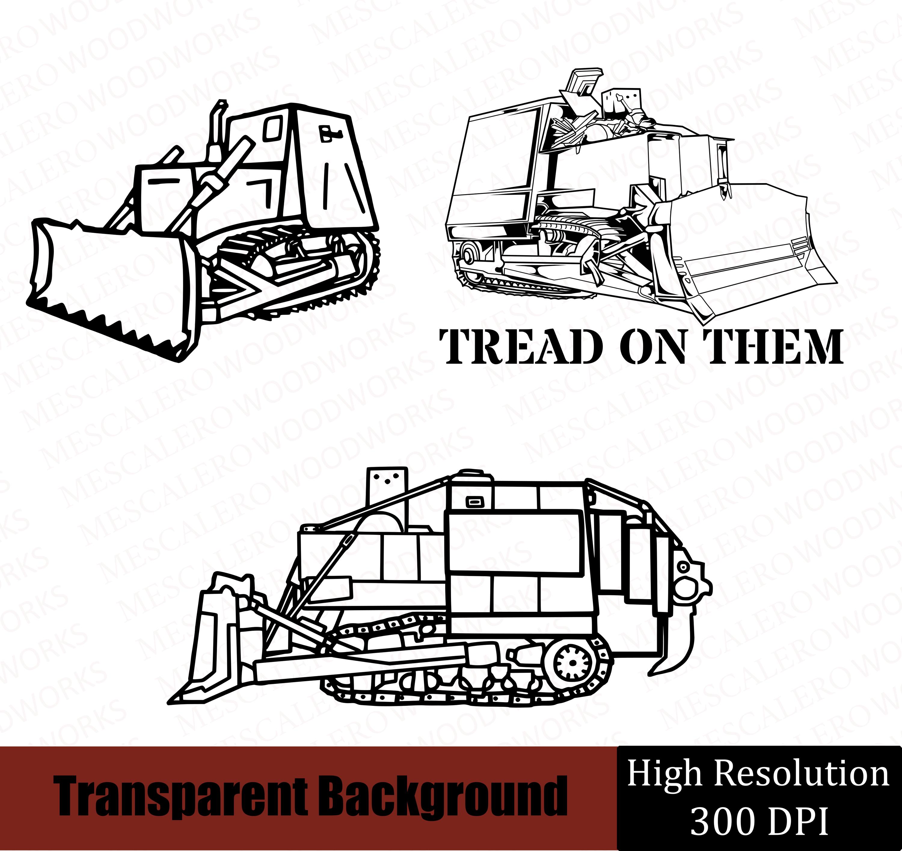 Killdozer SVG and PNG Bundle | Tread on Them, FAFO, Live, Laugh, Tread ...