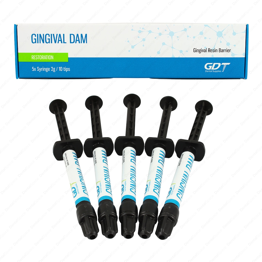 Dental Gingival Dam Resin Barrier Isolates & Protects Soft Gums During ...