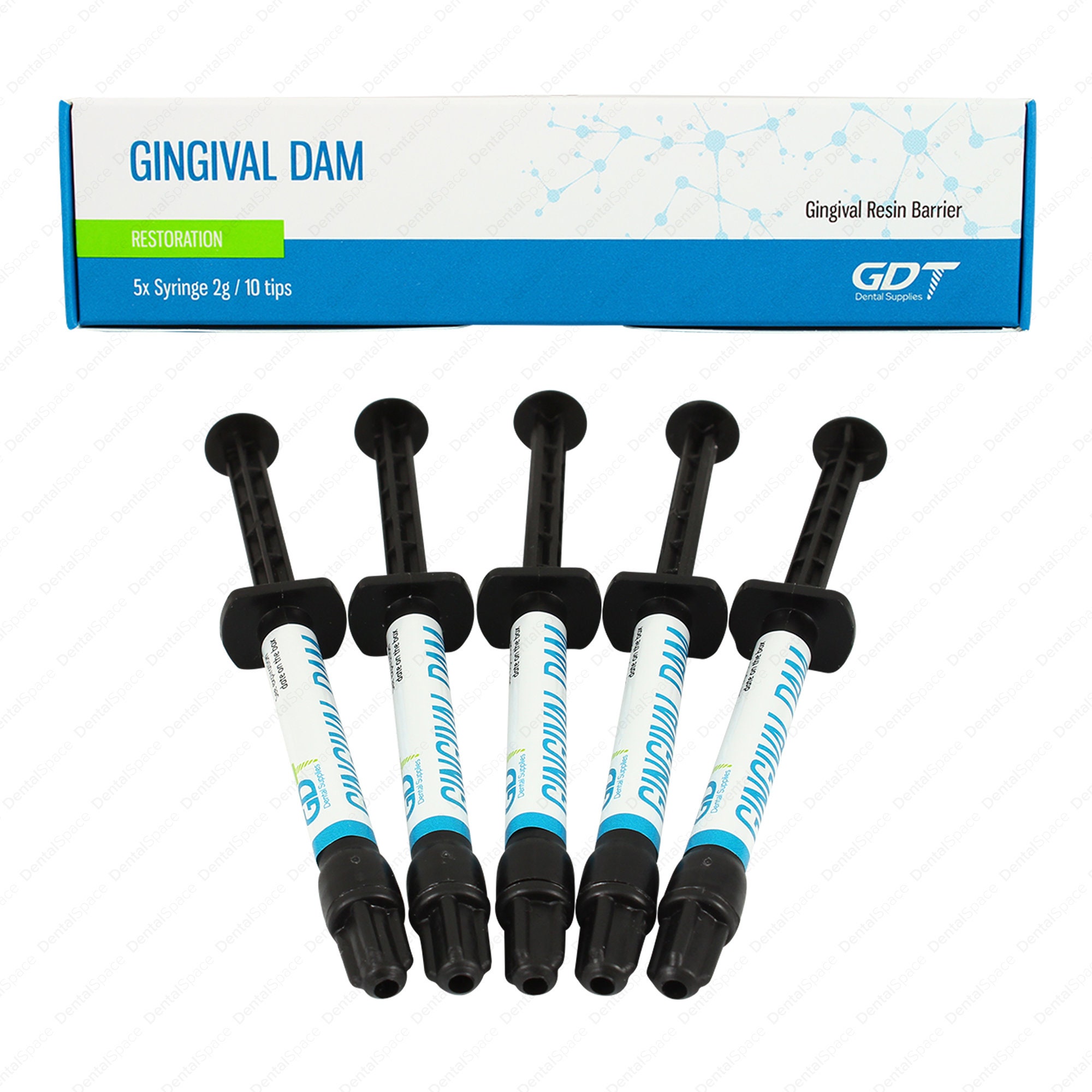 Dental Gingival Dam Resin Barrier Isolates & Protects Soft Gums During ...