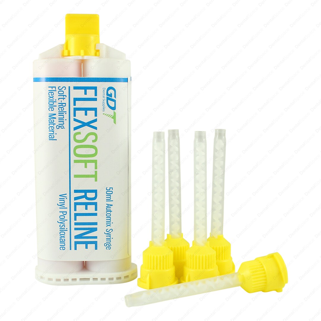 Dental Flexible & Soft Silicone Reline Material for Dentures Cushioning ...