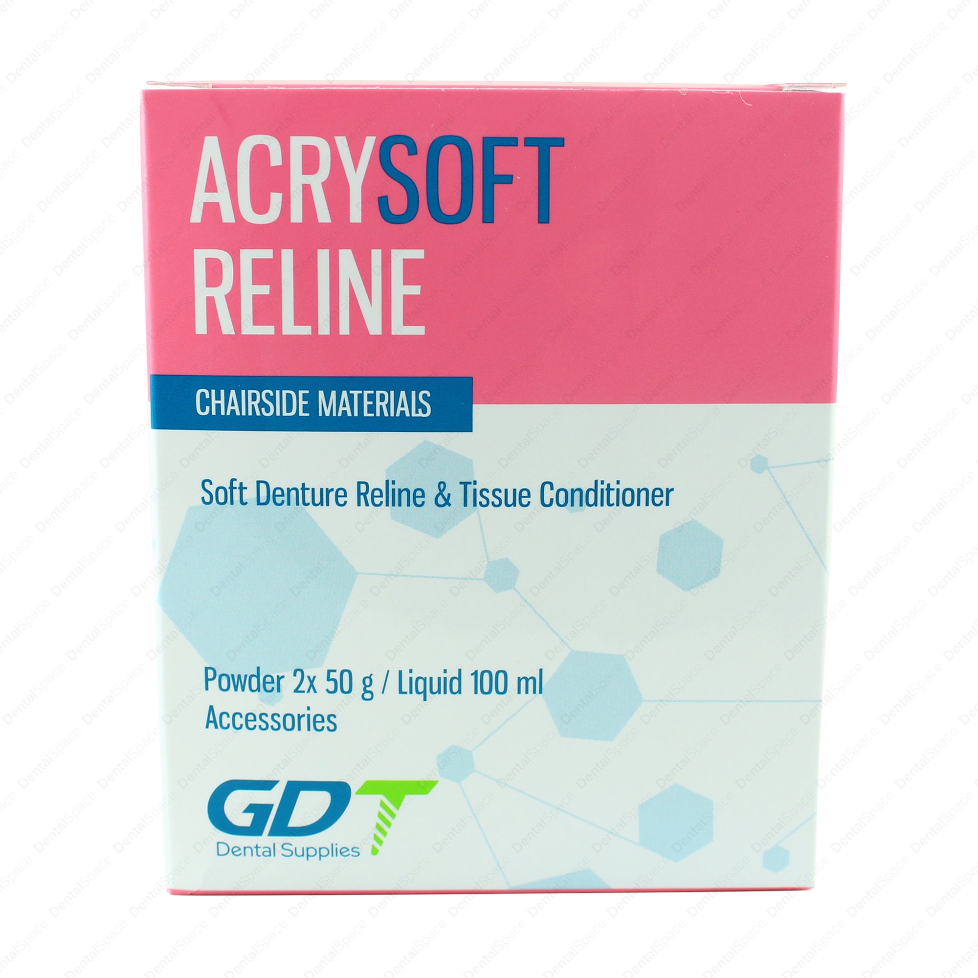 Dental Acrysoft Denture Reline & Tissue Conditioner Self-cured ...