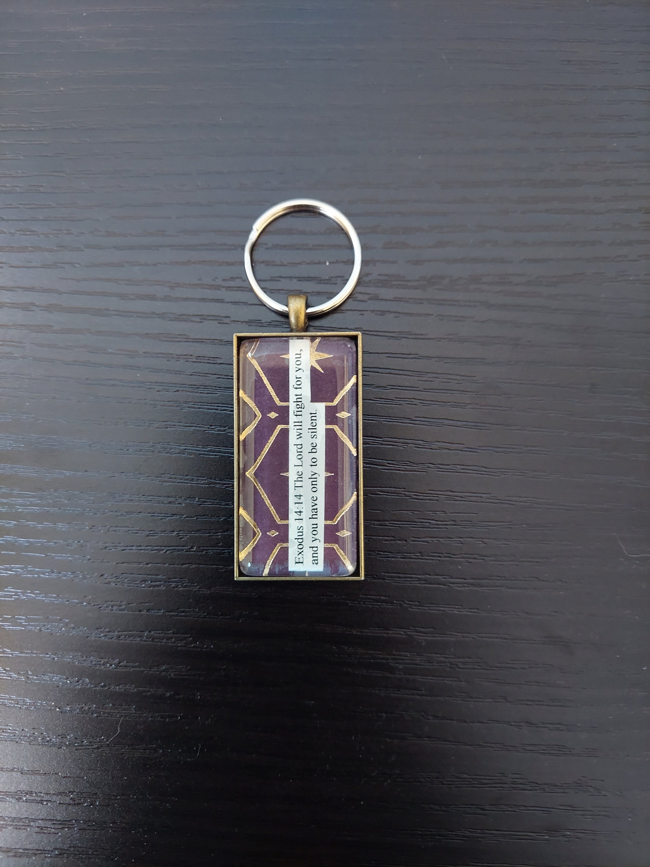 The Lord Will Fight for You Keychains - Etsy