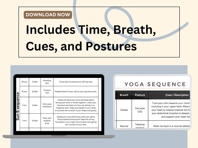 Full Body Flow: Vinyasa Yoga Sequence, Glute Workout, Yoga Sequence ...