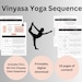 Full Body Flow: Vinyasa Yoga Sequence, Yoga Sequence Planner, Yoga ...