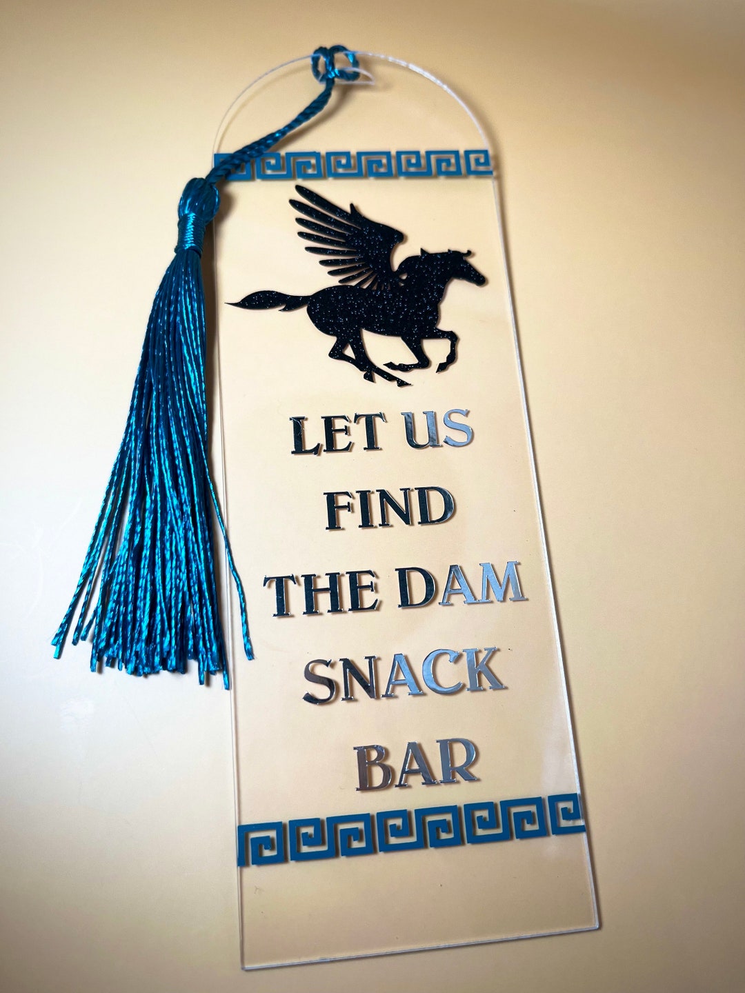 Acrylic Fantasy Percy Jackson Bookmark, Reader, Fandom, Camp Half Blood ...