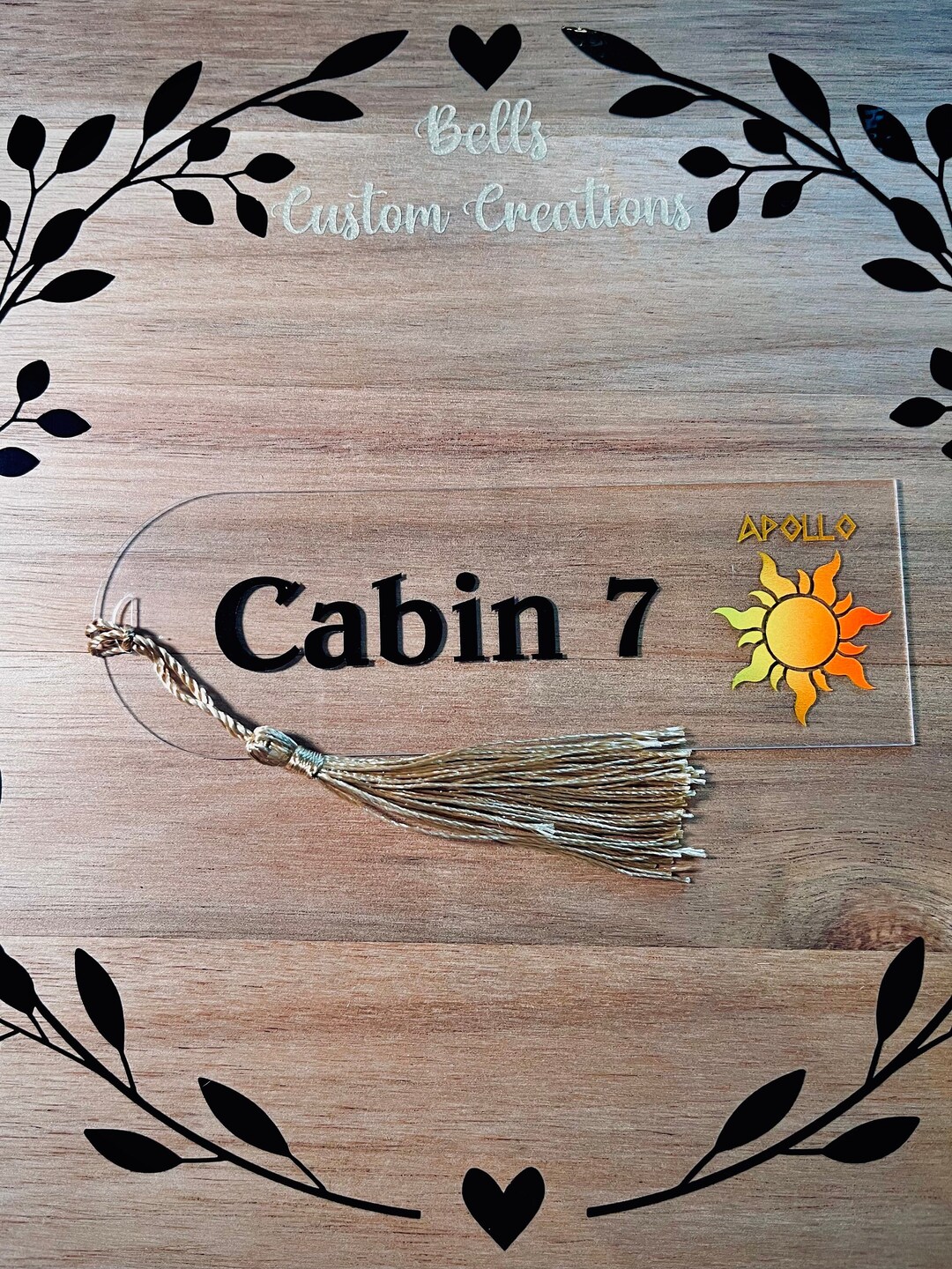 Acrylic Fantasy Percy Jackson Bookmark, Cute Bookmark, Reader, Fandom ...