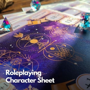 Dnd 5E - Spellcast Character Sheet - Fillable Pdf - LTR Size - Etsy