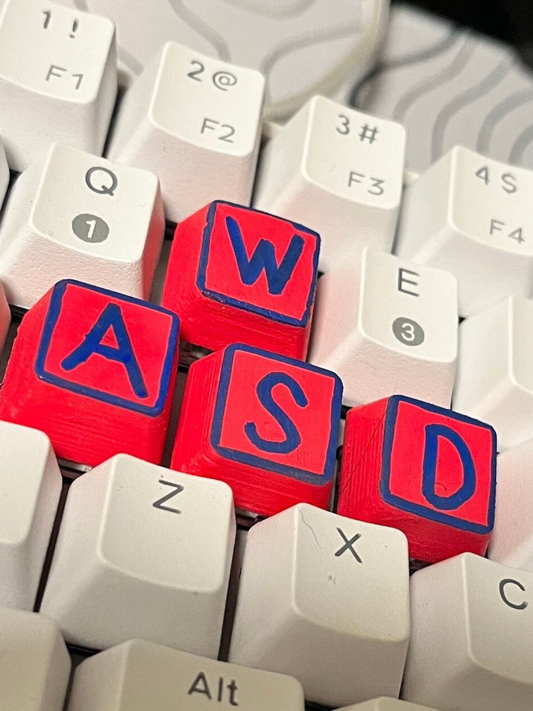 WASD Keycaps - Etsy