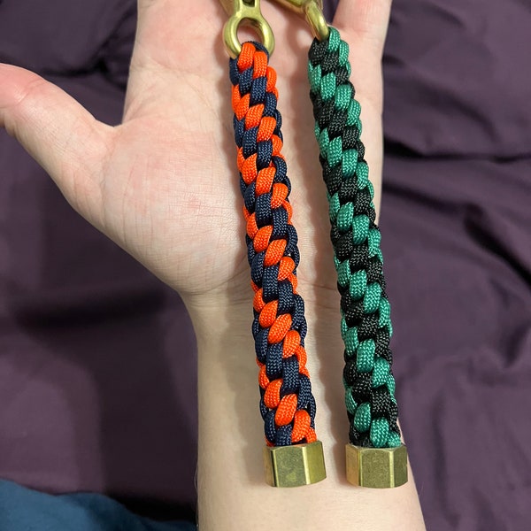 Paracord Survival Keychain - Etsy