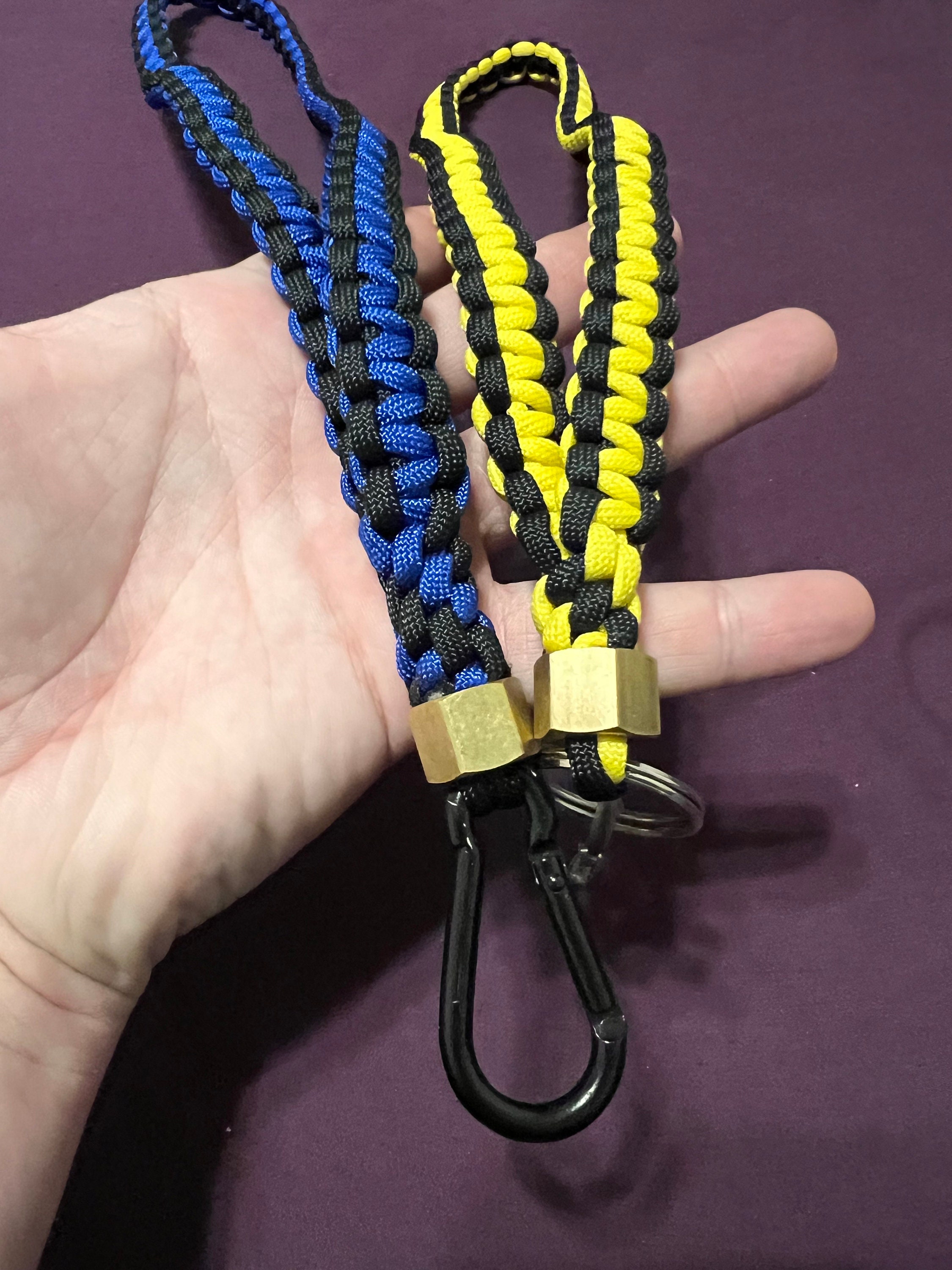 Custom Paracord Neck-lanyard/ Badge Holder/ Necklace - Etsy