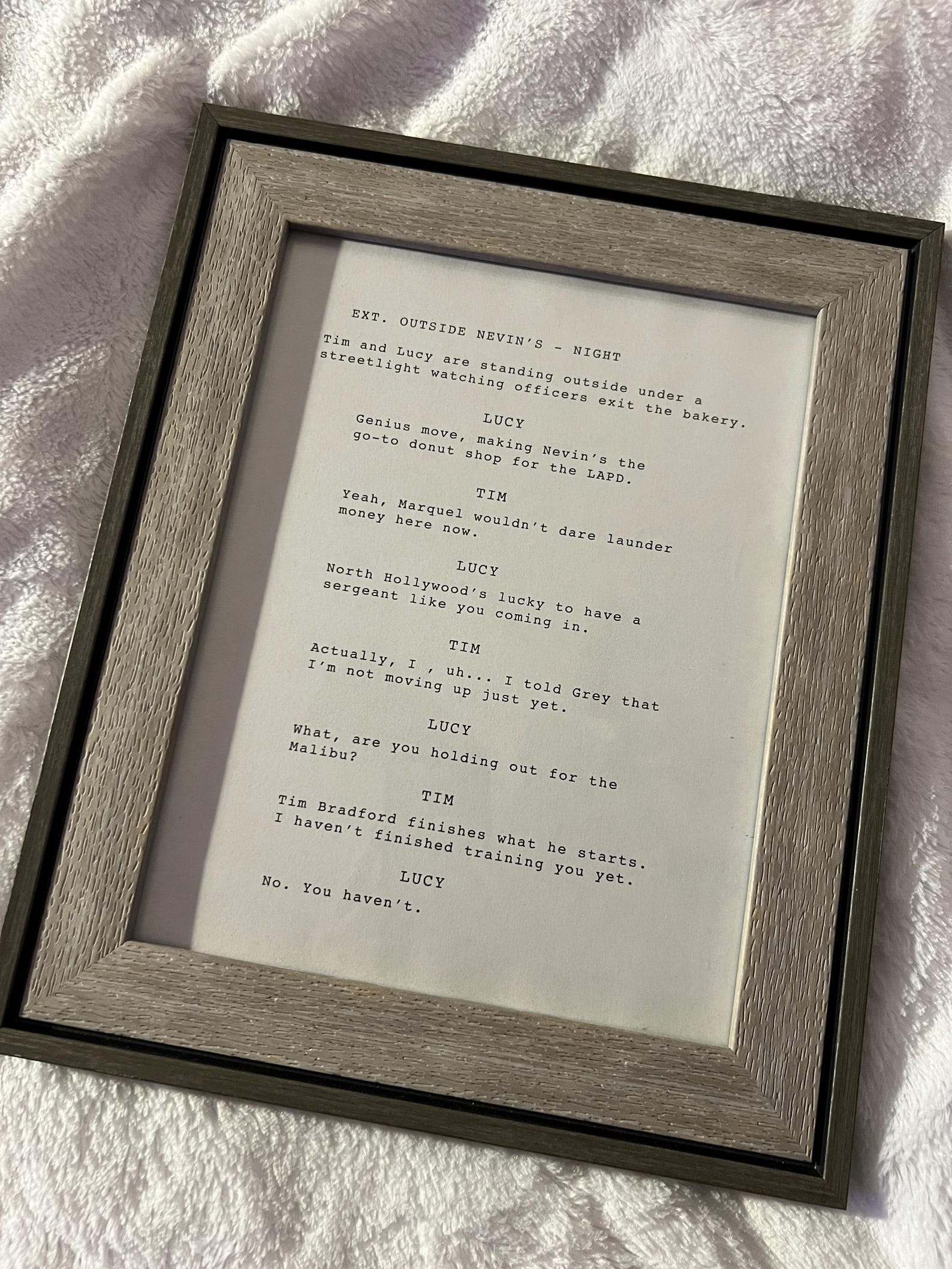 The Rookie 2x13 "follow-up Day" Chenford Scene (script Ver.) - Etsy