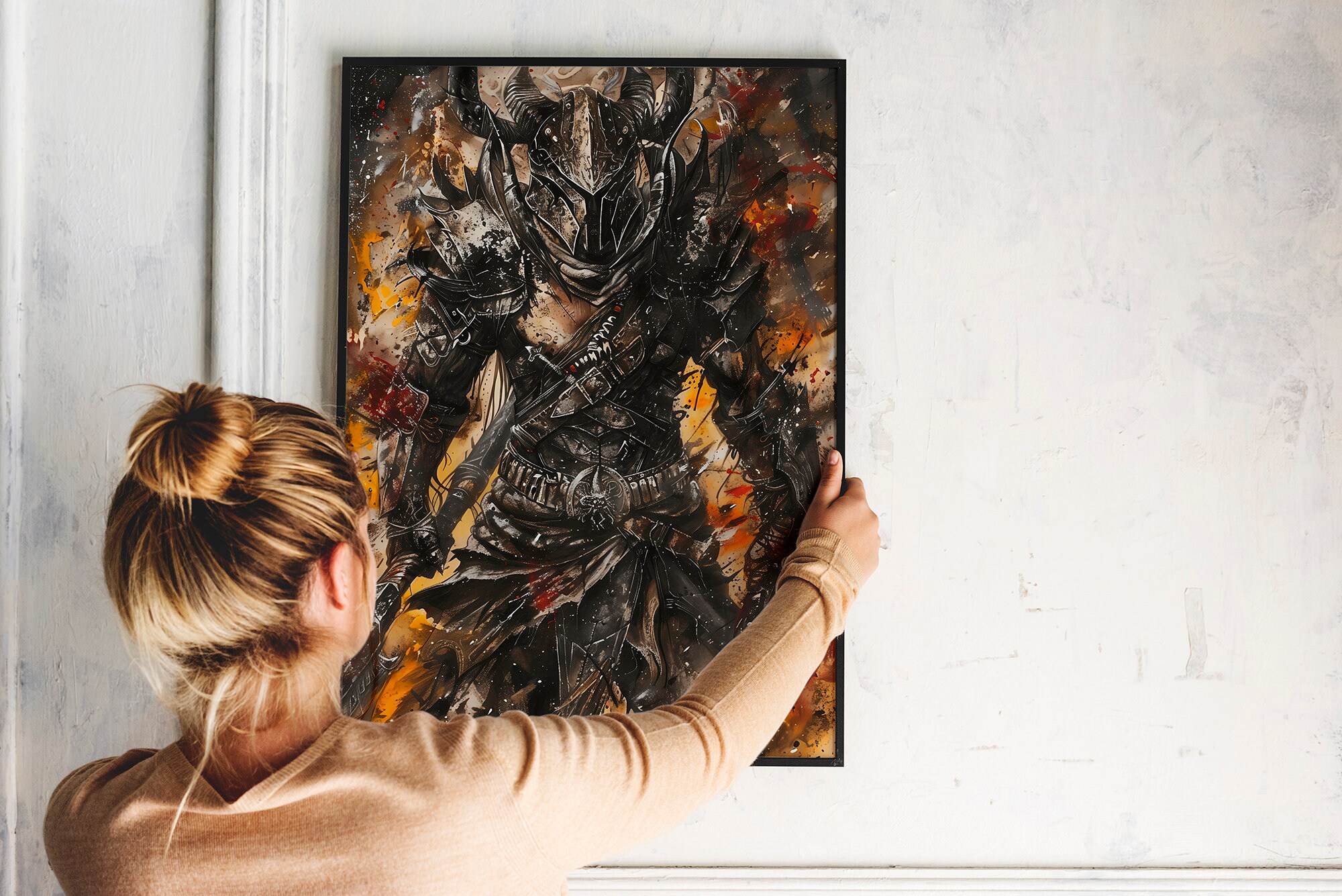 Skyrim Dragonborn Poster: Epic Fantasy Art (digital Download) - Etsy