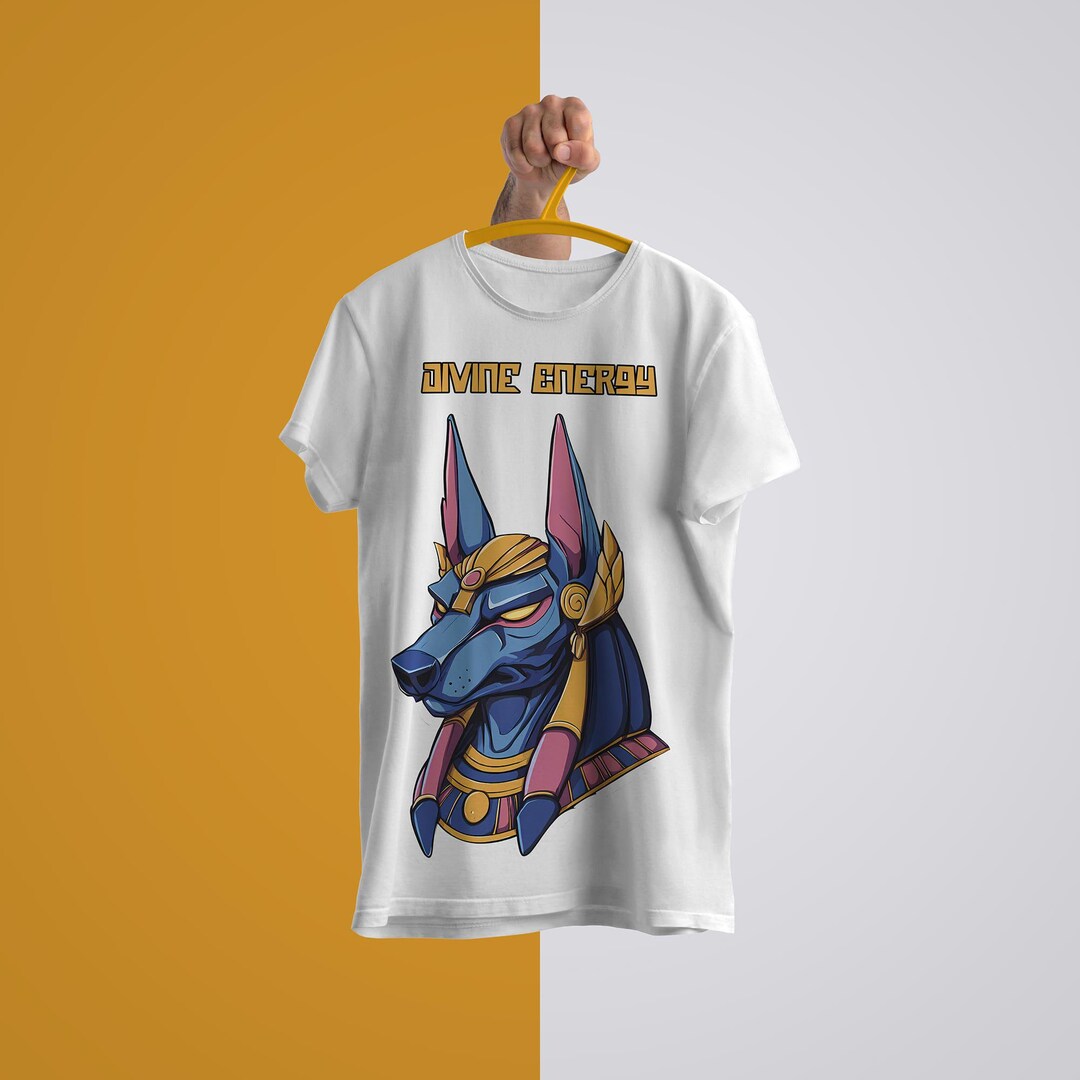Abstract Anubis Illustration, Egyptian God Art (digital Download) - Etsy