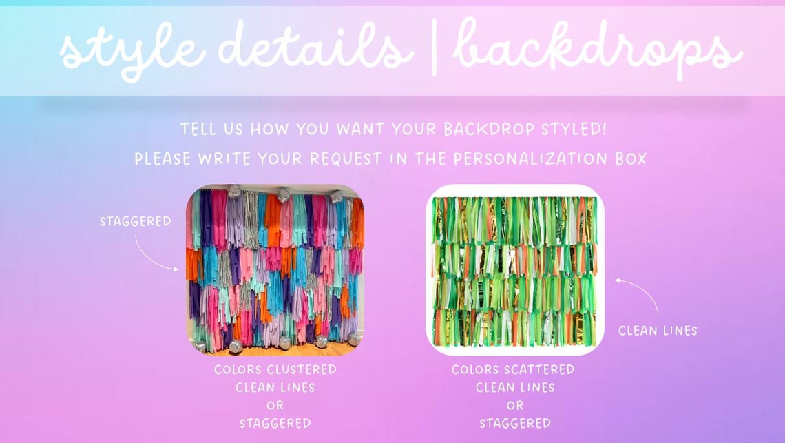 LUAU Fringe Backdrop | Safari | Jungle | Wild | Hawaiian | Summer | Sun ...