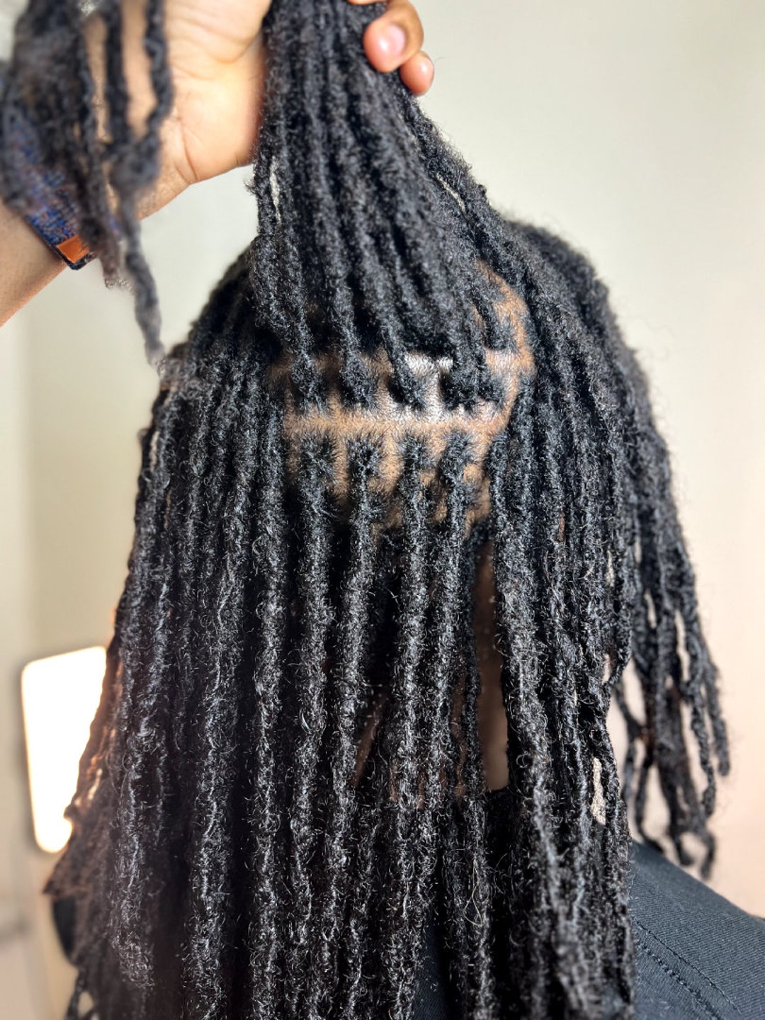 Interloc Human Hair Loc Extensions: Sassi Style, 50 Loc Bundle - Etsy