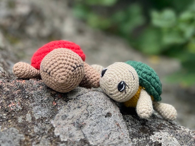 Arthur the Turtle, Crochet Pattern Available in UK Terms and Swedish ...