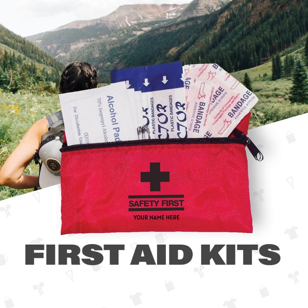 Personalized Mini First Aid Kit – Custom Name Emergency Pouch – Travel ...