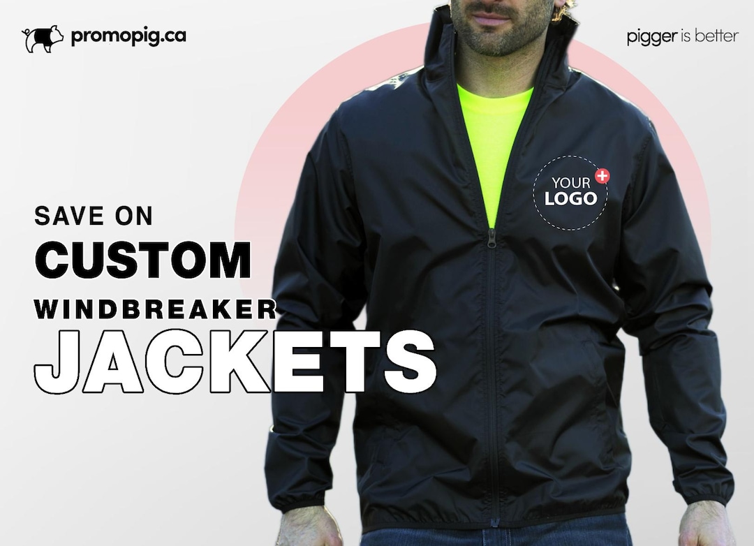 Custom Windbreaker Jacket: Personalized Team or Company Gift - Etsy