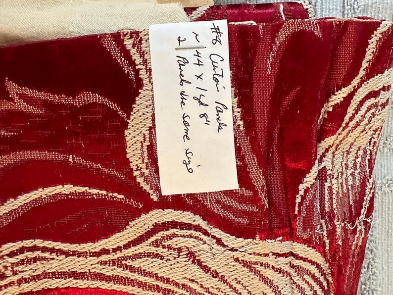 1940s Curtain Panels - Etsy