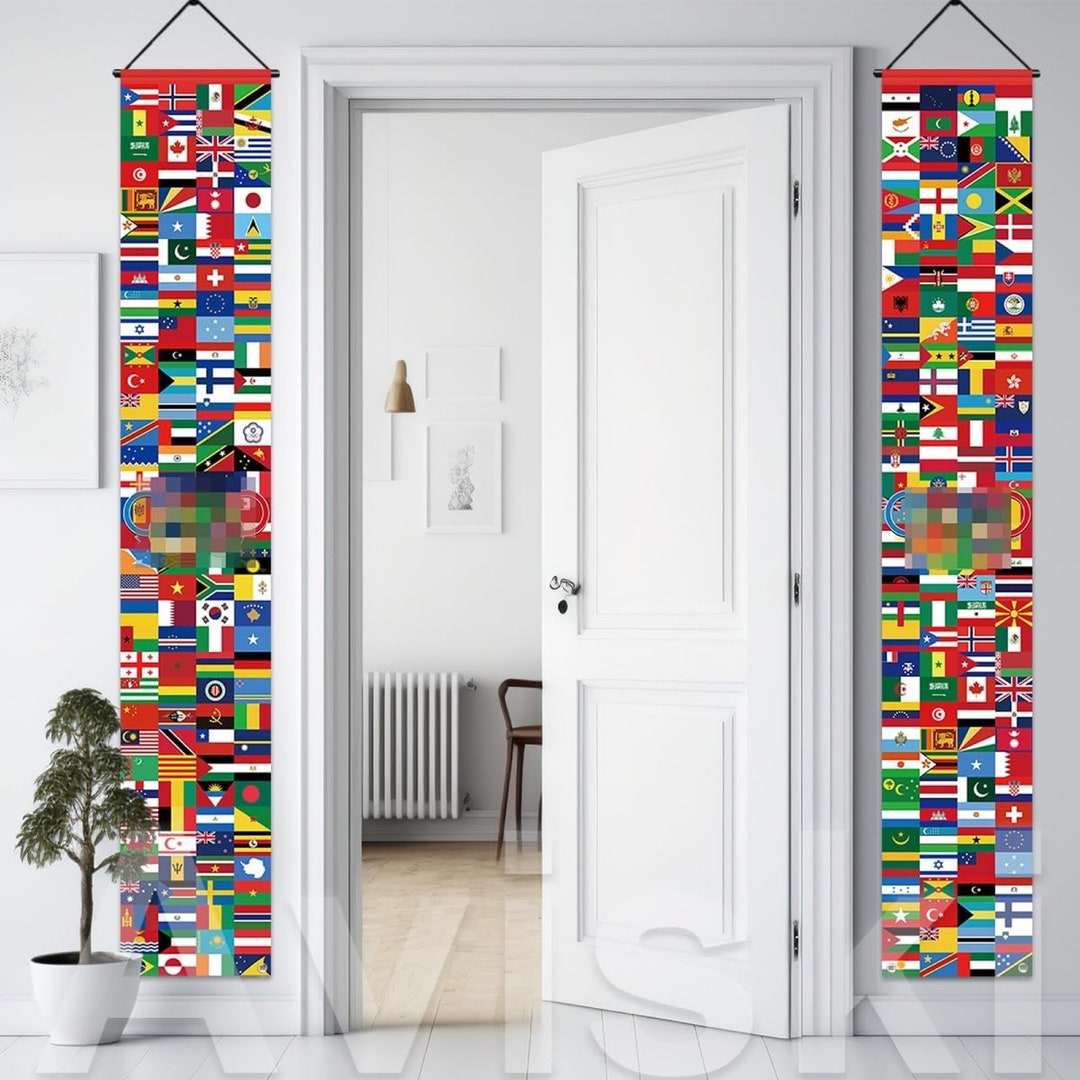 Olympics 2024 Porch Banner, Paris Door Decorations, Yard Sign Backdrop ...