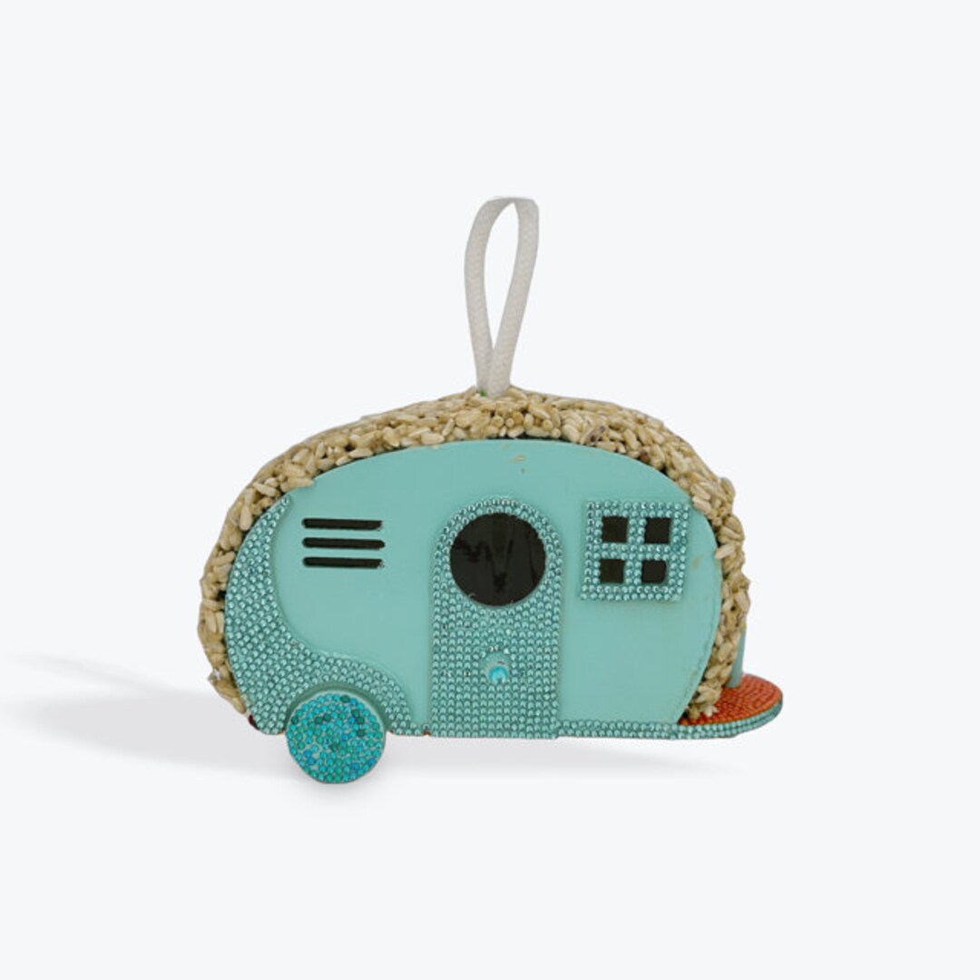 Highland Cow Camper EDIBLE Birdhouse BIRDSEED ROOF - Etsy