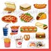 15 PNG Fast Food Set, Clipart Png, High Quality, Digital Download ...