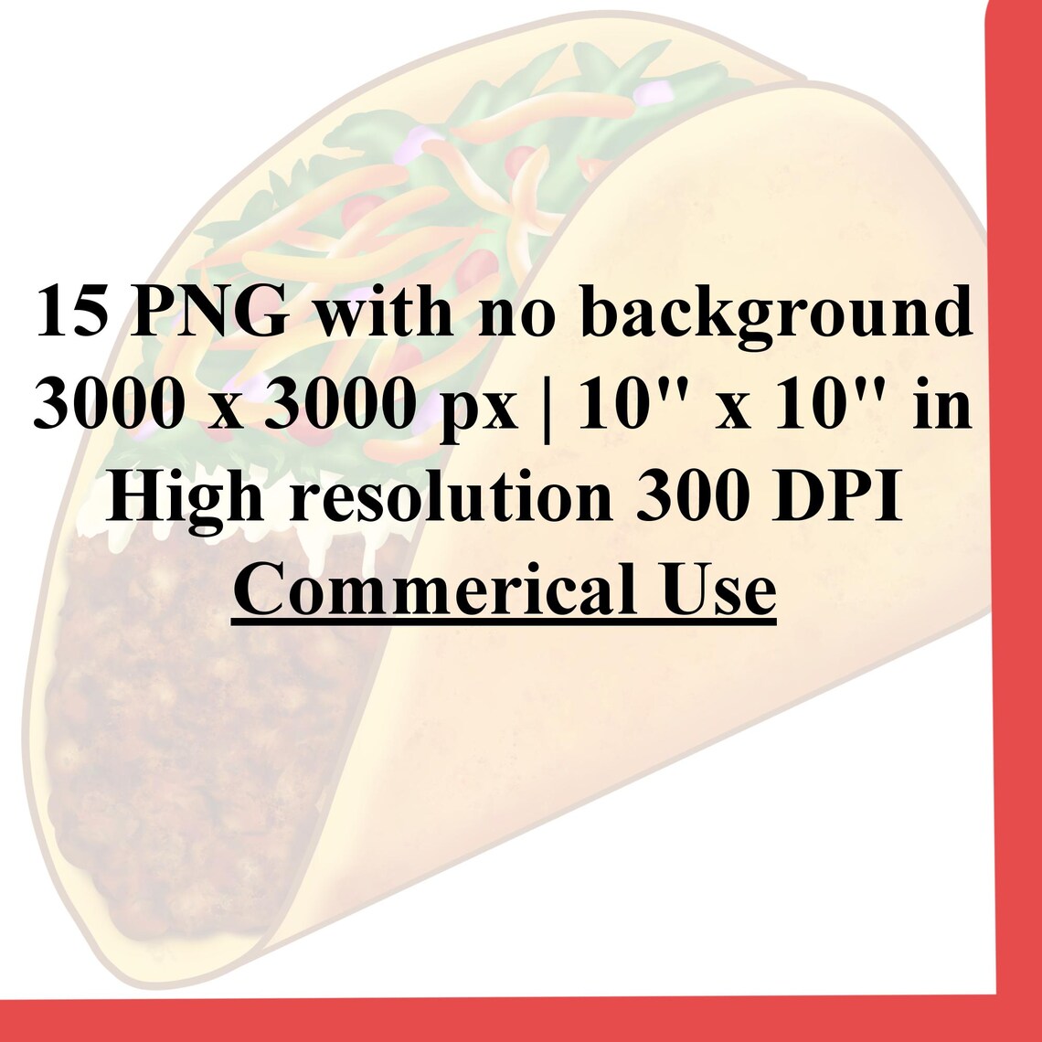 15 PNG Fast Food Set, Clipart Png, High Quality, Digital Download ...