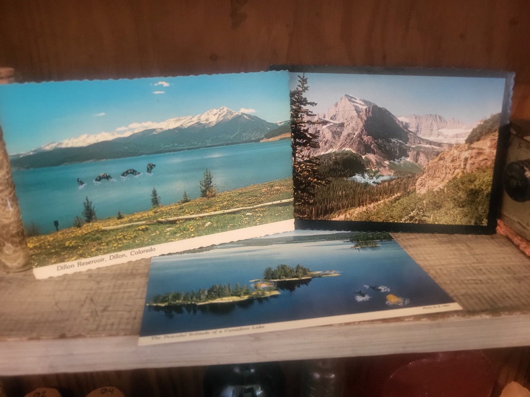 Hand Painted 'cryptid' Vintage Postcard Pack of 3 M Armas Creations ...