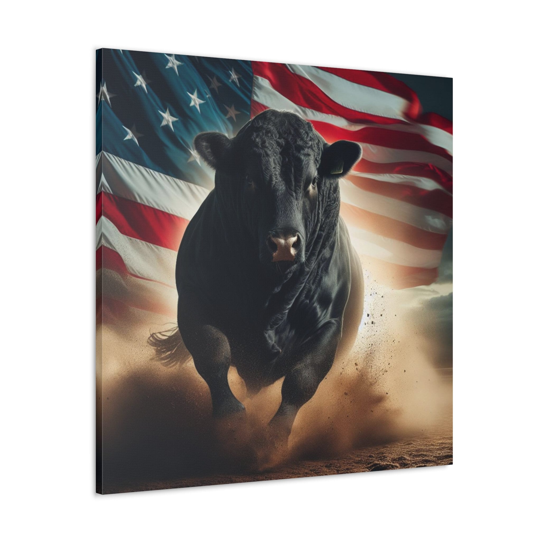Black Angus Bull Canvas Gallery Wraps - Etsy