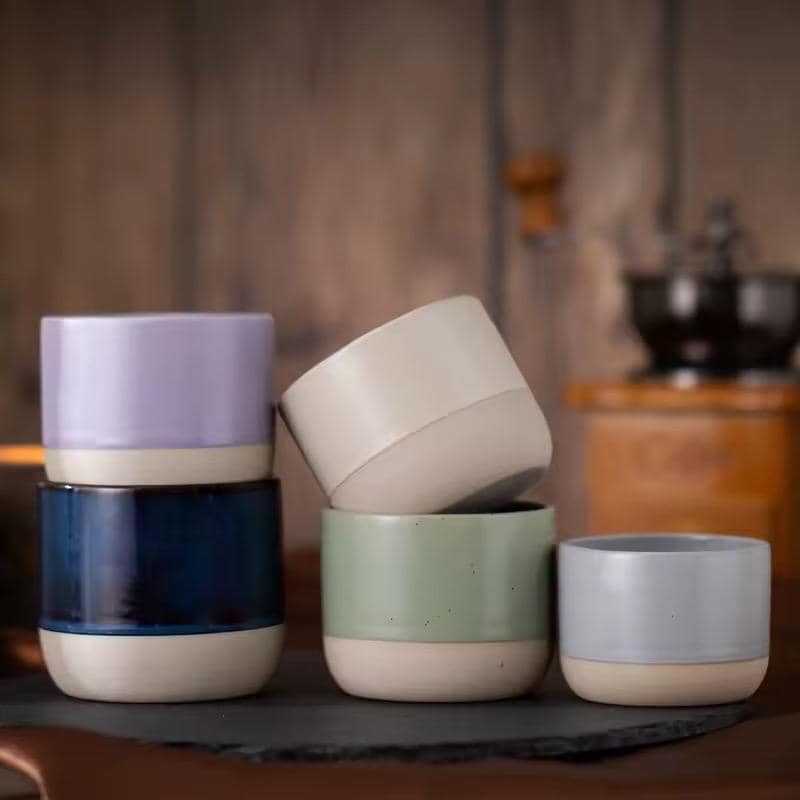 Colorblock Ceramic Mug - Etsy