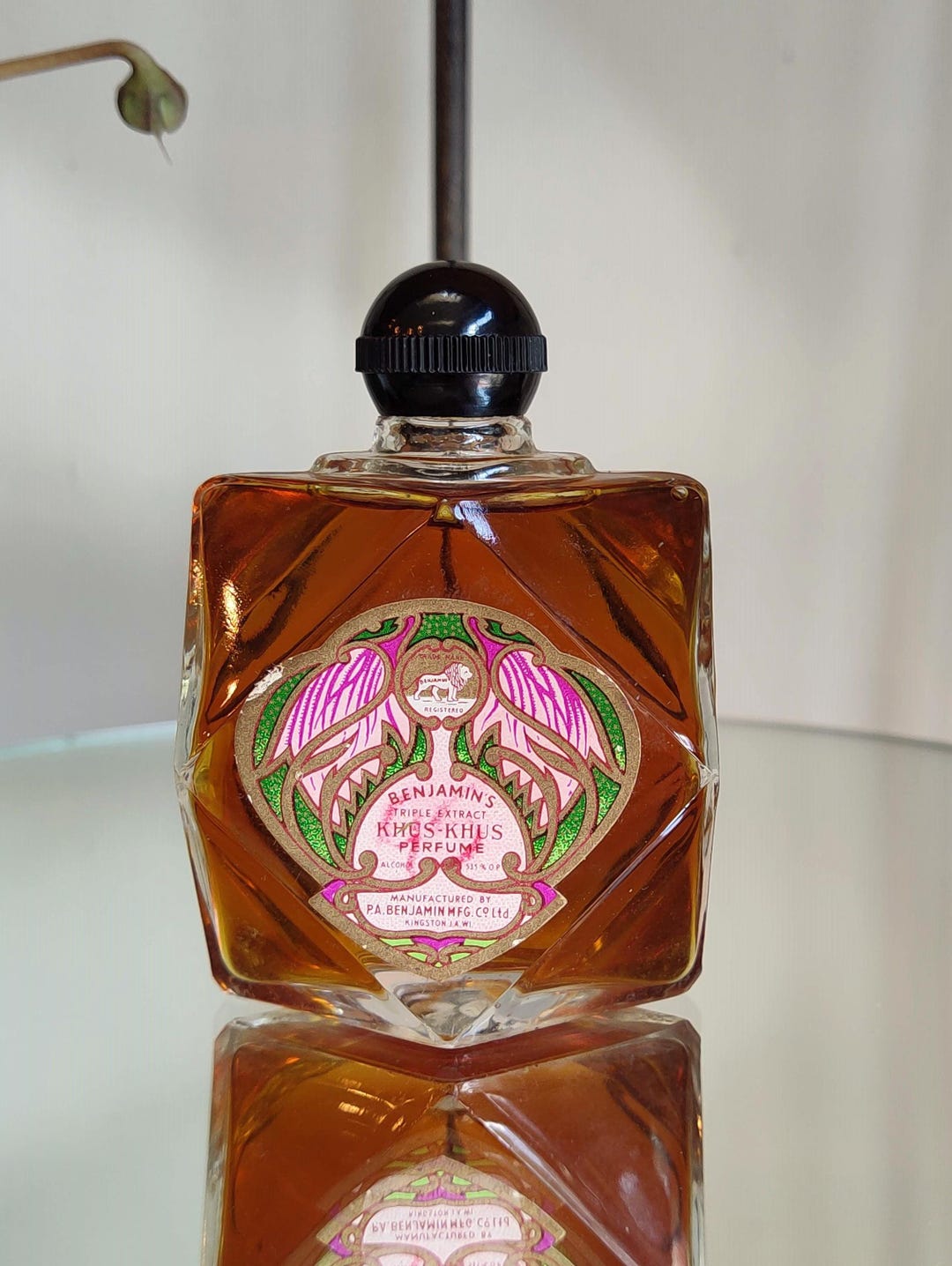 Vintage 1940's PA Benjamins Khus-khus Perfume 2 Fluid Ounces Rare - Etsy