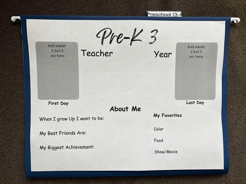 Memory Box File Cover Page-file Labels- DIY Printable - Digital File ...